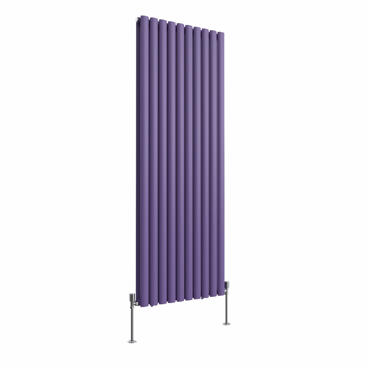 Norden - Anthracite Vertical Oval Column Designer Radiator- Choice of ...