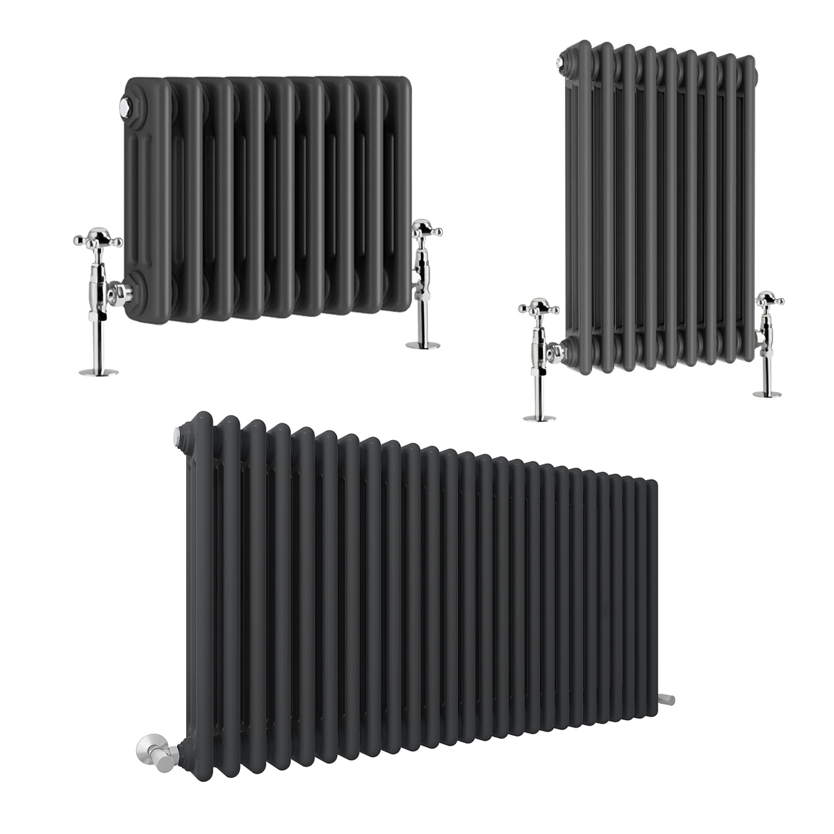 Bern Radiator 300 x 1190 - White - Double