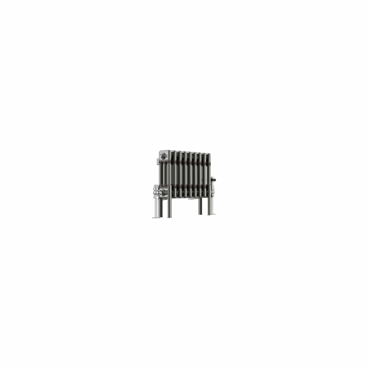 Bern - Anthracite Traditional Horizontal Triple Column Radiator ...