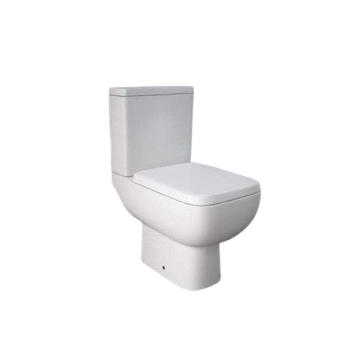 RAK-Tonique Close Coupled Closed Back WC Pan and Soft Close Seat